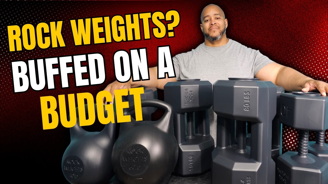 DIY Rock Weight Dumbbell Set | Budget Home Gym Hack You NEED To Try? 💪 ...