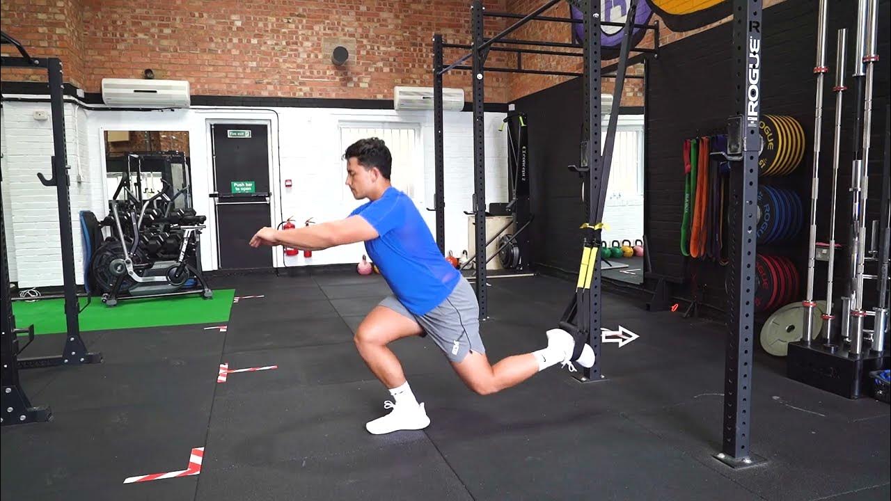 Suspended Reverse Lunge | TRX | Strength and Conditioning Exercises - YouTube
