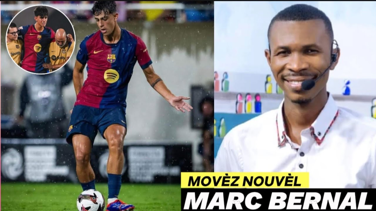 MOVE NOUVÈL POU EKIP BARCELONE GWO KOU DI POU MARC BERNAL. - YouTube