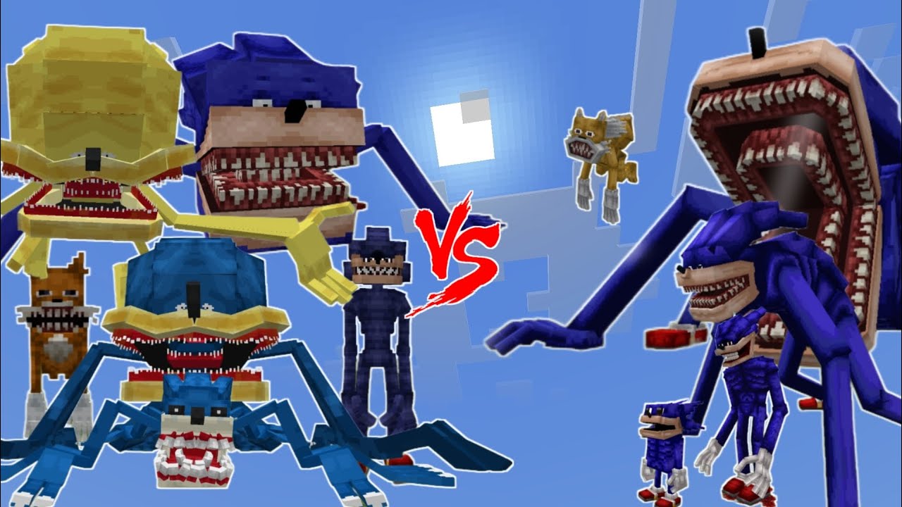 Every Shin Sonic Tapes Vs New Shin Sonic Tapes MOD ADDON In Minecraft ...