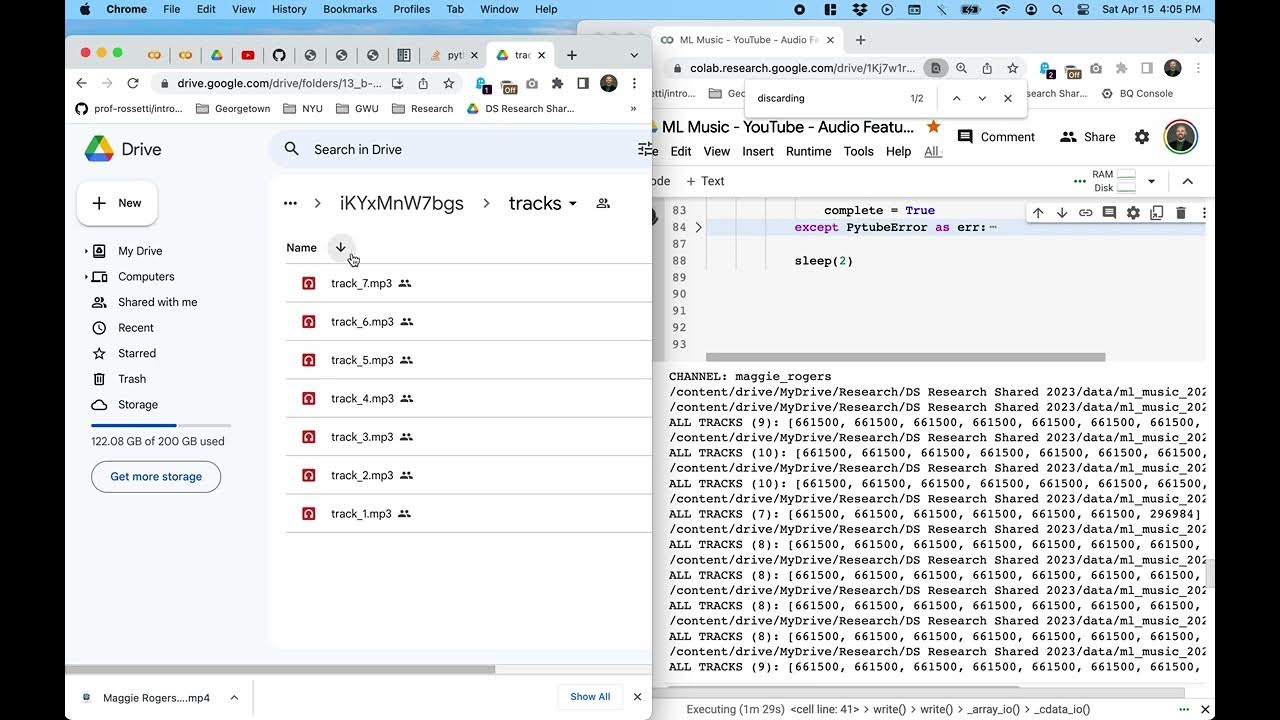 ML Music - Data Prep - Extracting audio files and audio features from ...
