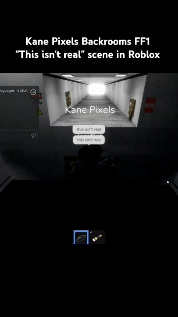 Kane Pixels Backrooms FF1 "This isn't real" scene in Roblox - YouTube