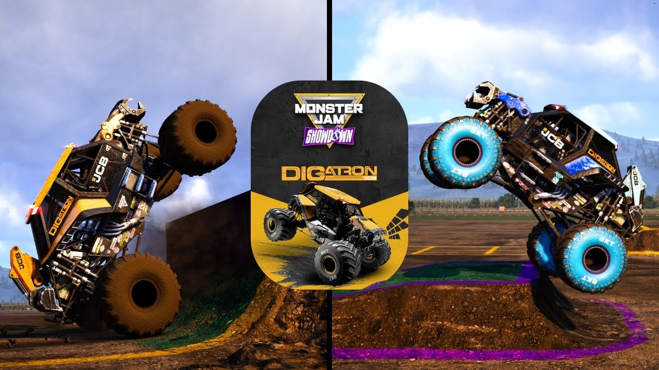 JCB Digatron DLC Freestyle | Monster Jam Showdown - YouTube