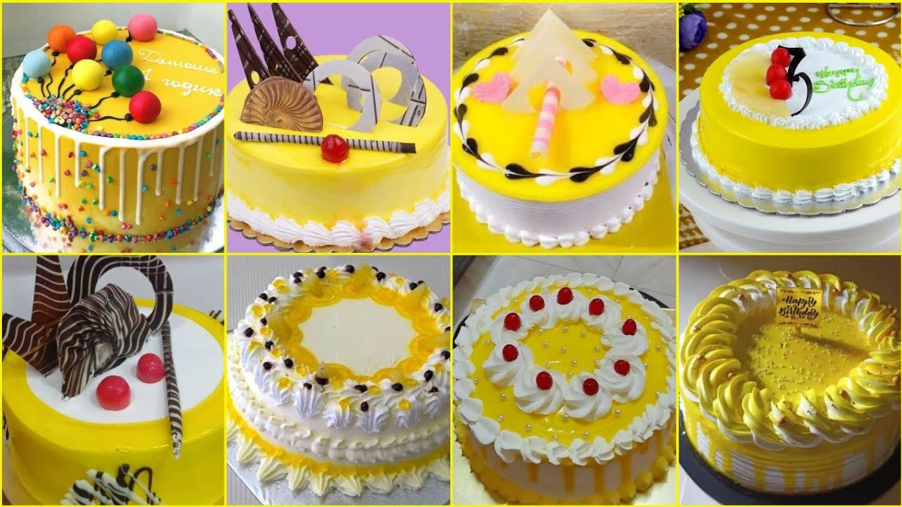 Best & Easy Pineapple Cake decorating ideas || Latest Birthday ...