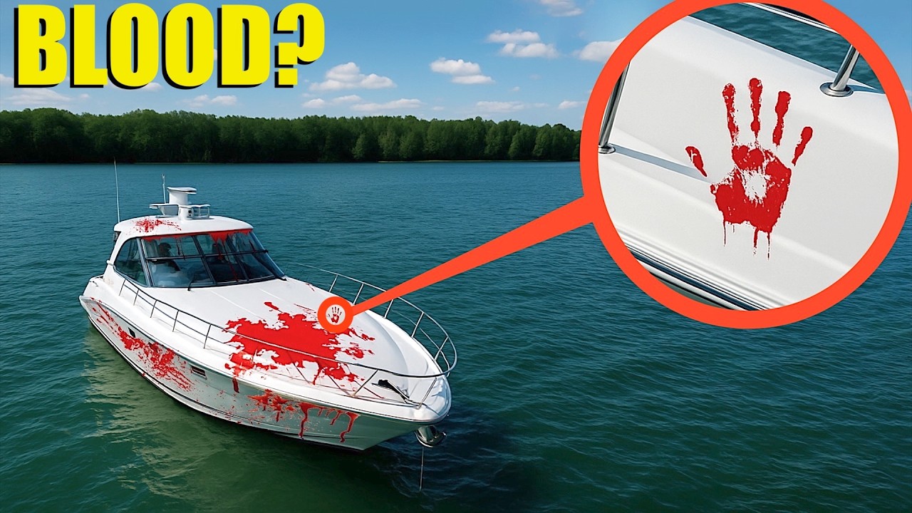 If you ever see this Boat with BLOOD all over it.. Turn around and RUN ...
