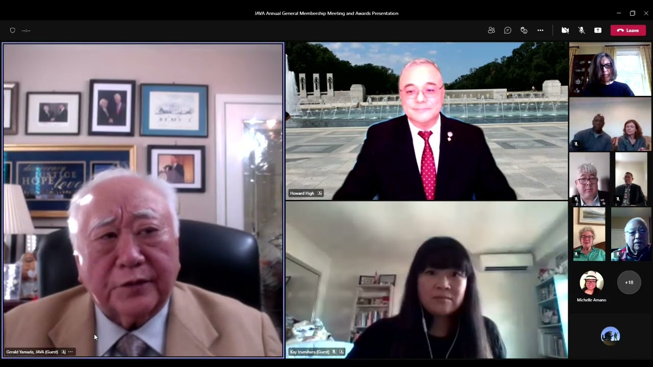 JAVA Virtual General Membership Meeting 2022-02-05 - YouTube