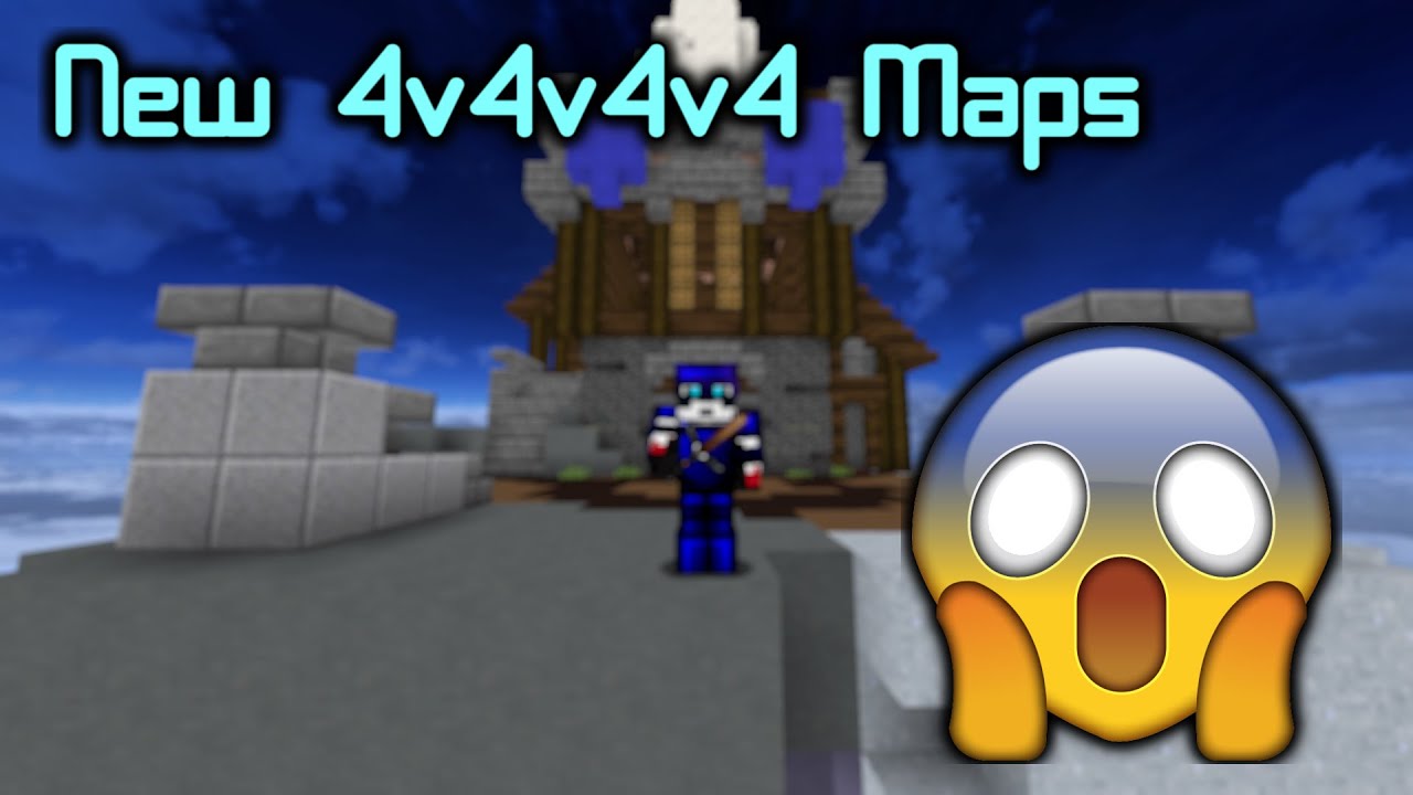 NEW BEDWARS 4v4v4v4 MAPS (Hypixel) - YouTube