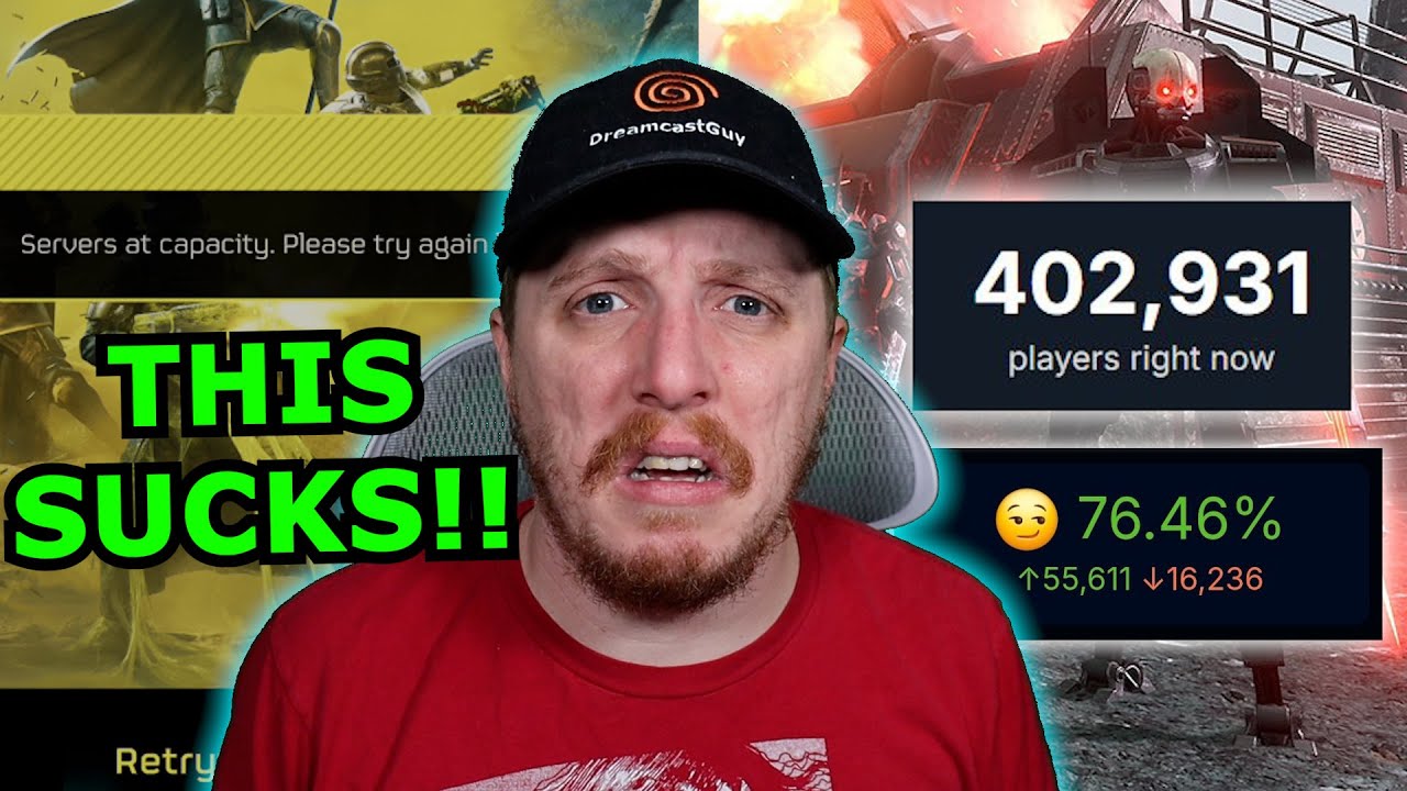 I am MAD at HELLDIVERS 2!! - Angry Server Issues Rant - YouTube