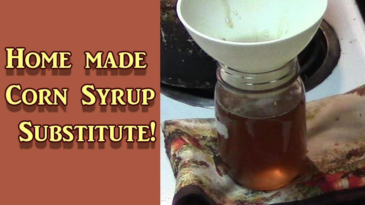 Home Made Corn Syrup Subtitute - YouTube
