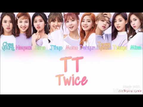 TT twice song lirik - YouTube