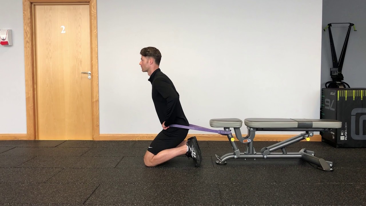 Banded Hip Thrust - YouTube
