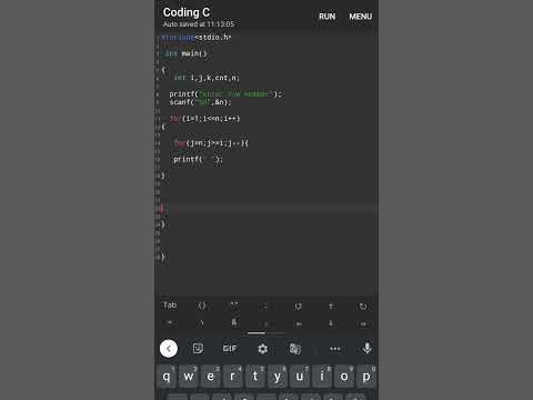 Print pattern in c language || Rahul Jadav #shorts #coding #programming - YouTube
