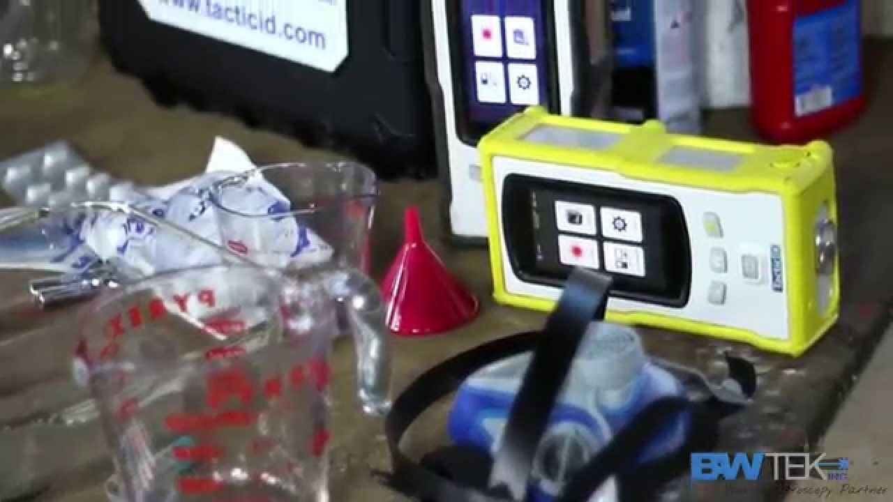 TacticID Raman portátil para análisis de narcóticos, explosivos y más ...