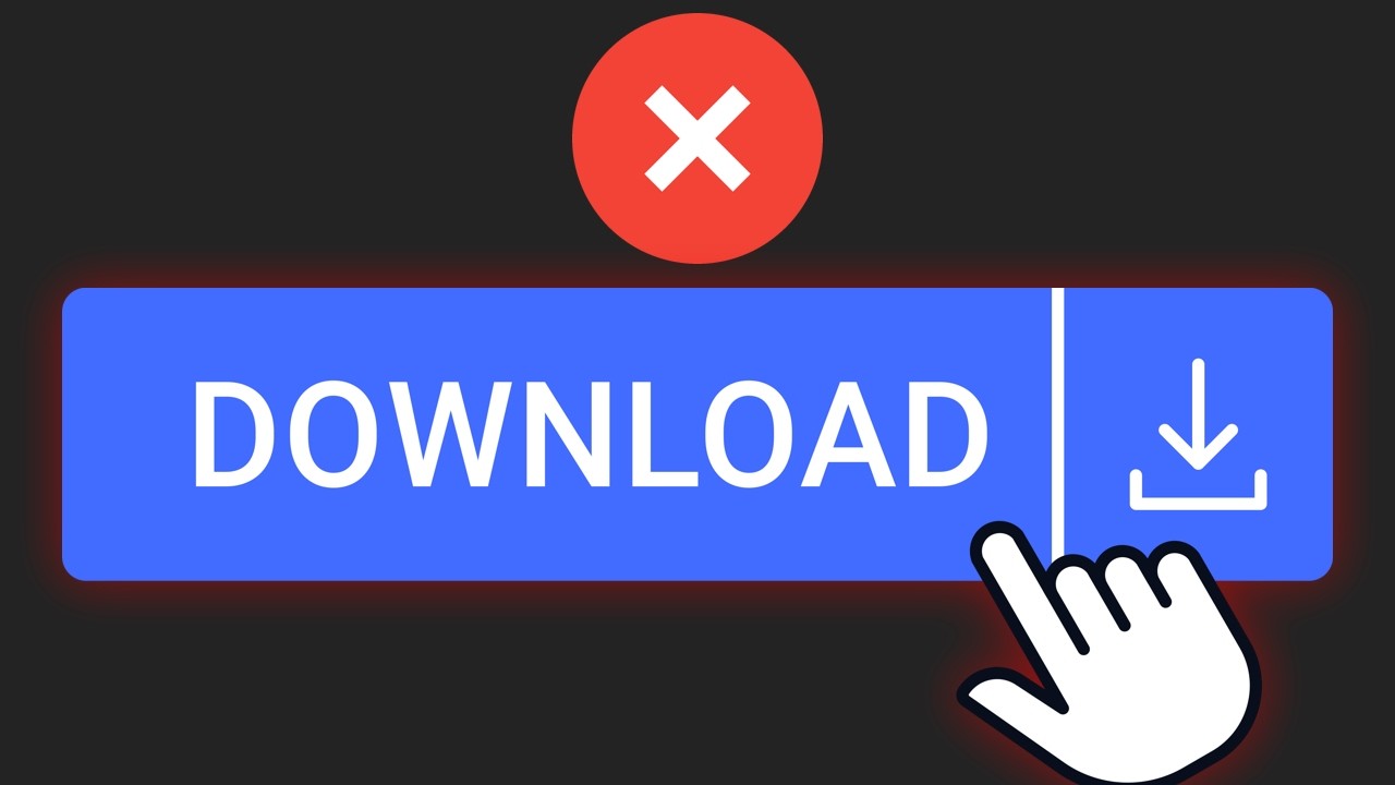 Stop clicking on DOWNLOAD buttons - YouTube