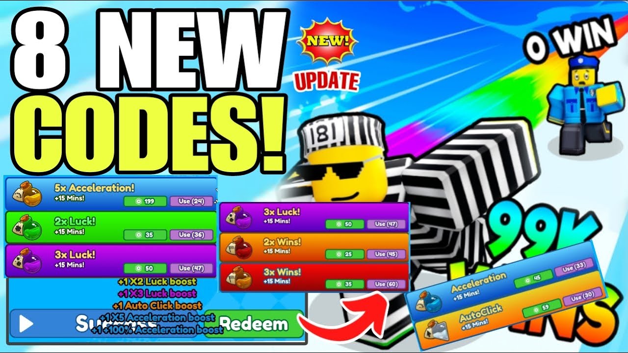 ⚡UPDATE🆕CODES⚠️RACE CLICKER ROBLOX CODES 2025 FEBRUARY - RACE CLICKER ...