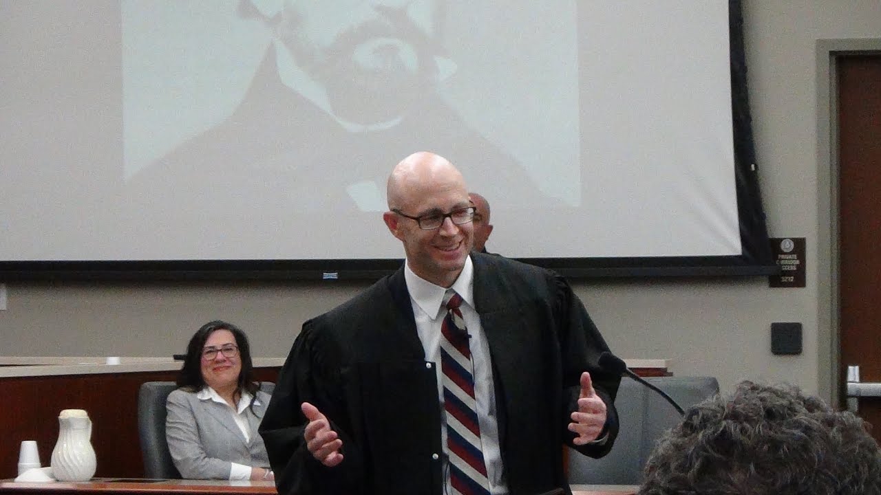 "I won't let you down," The Investiture Speech of Judge Tanner ...