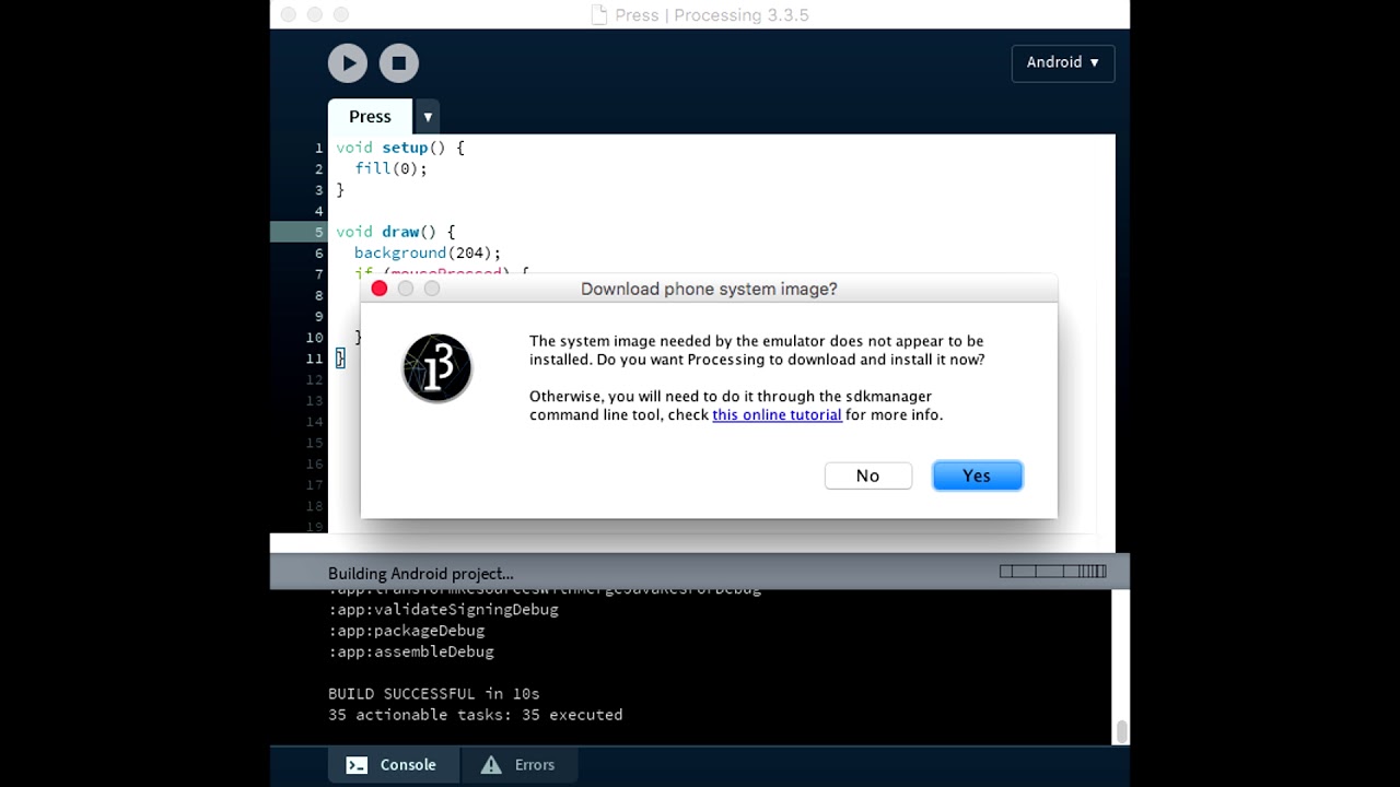 Making Android Games with Java/Processing #4: Moving to the Phone - YouTube