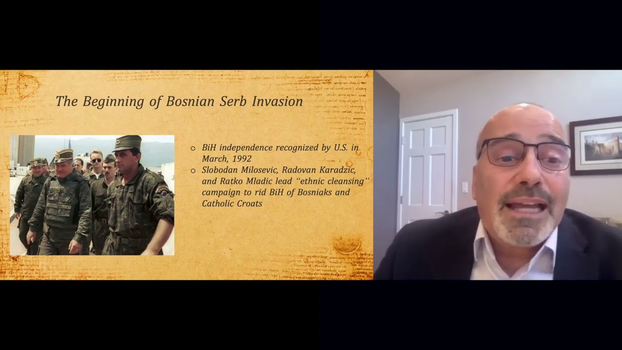 Jordan Steven Sher: The Horrors of Genocide in Bosnia - YouTube