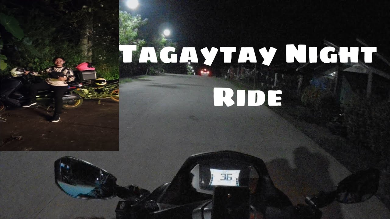 Tagaytay Night Ride NMAXV2 - YouTube