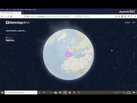 Dna results Spaniard from Ceuta - YouTube