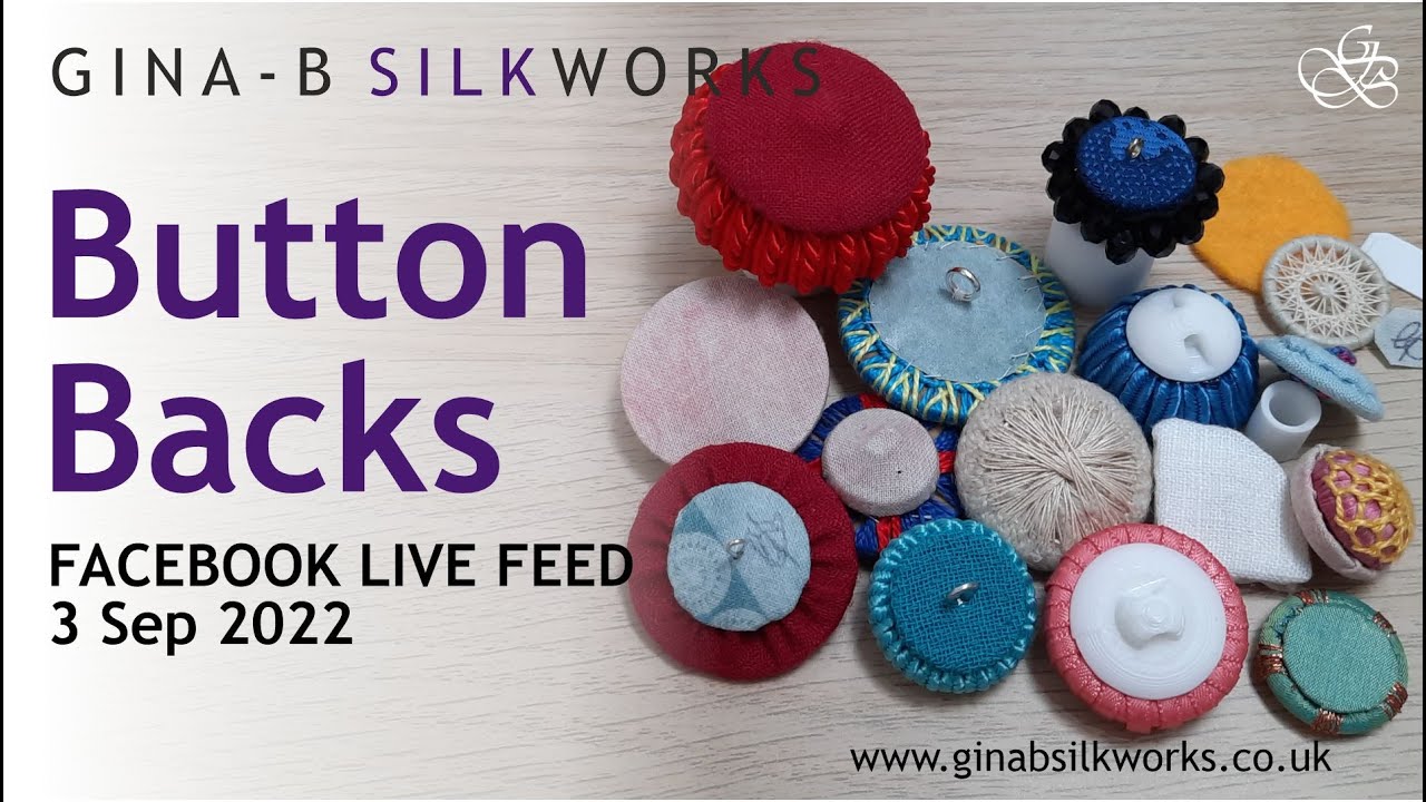Button back ideas - finishing Dorset, thread & handmade buttons ...