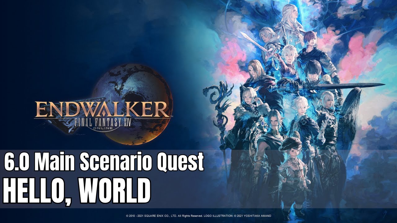 Final Fantasy XIV | Endwalker | MSQ - Hello, World - YouTube