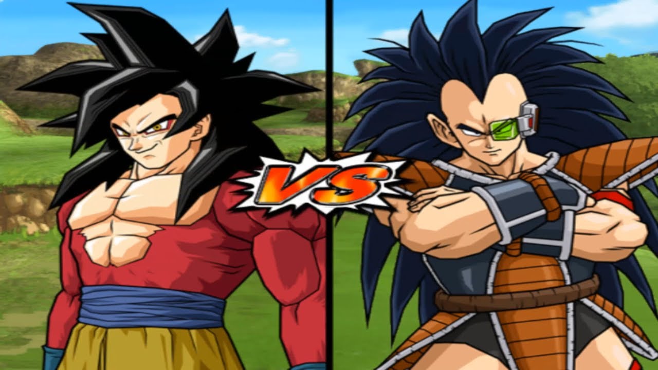 DBZ Budokai Tenkaichi 3 - Goku SSJ4 VS Raditz - YouTube