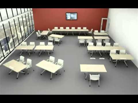 Animation - Conference Room Furniture - YouTube