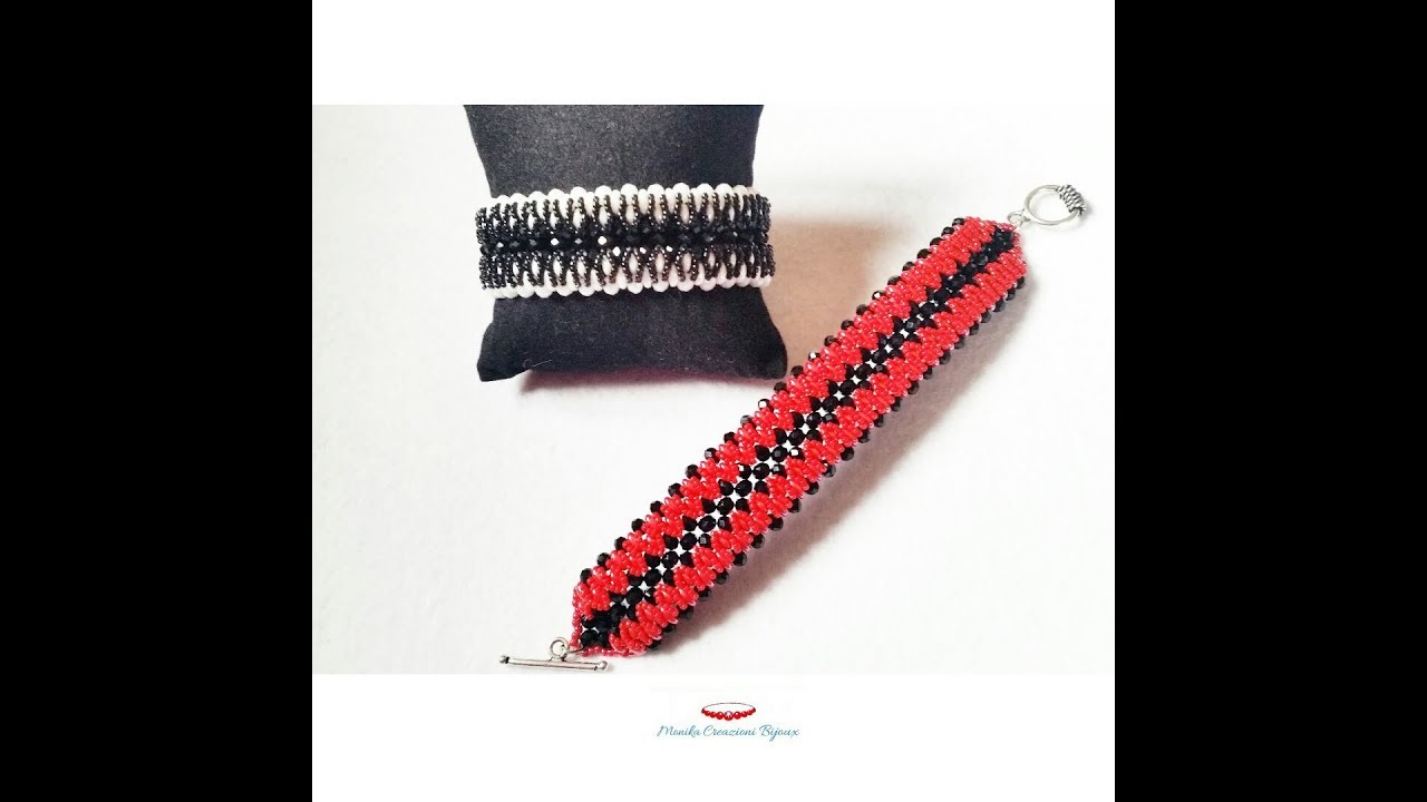 Bracciale Melissa con le perline #TUTORIAL - YouTube