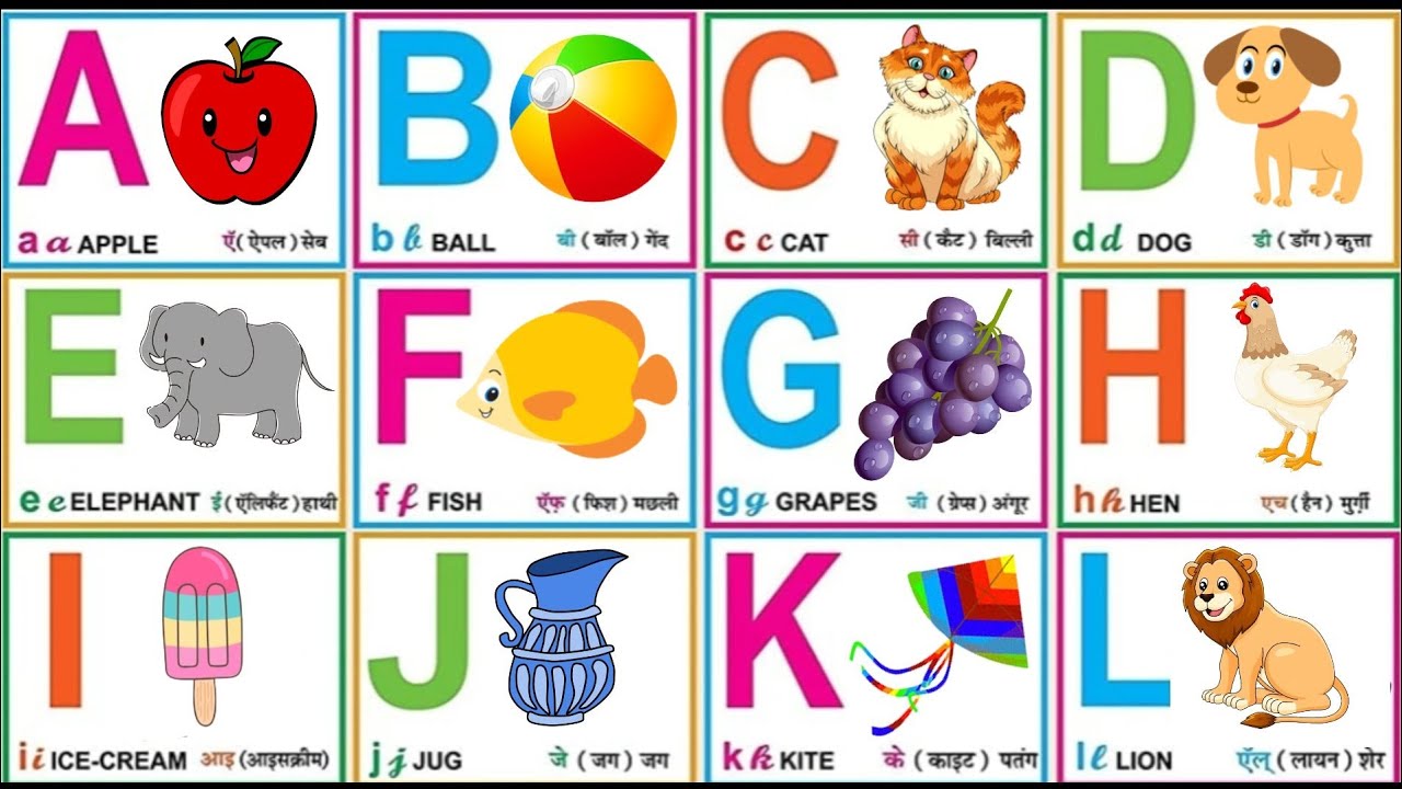 abcde, phonics, abc, b for ball, c for cat, alphabet, alphabet song ...