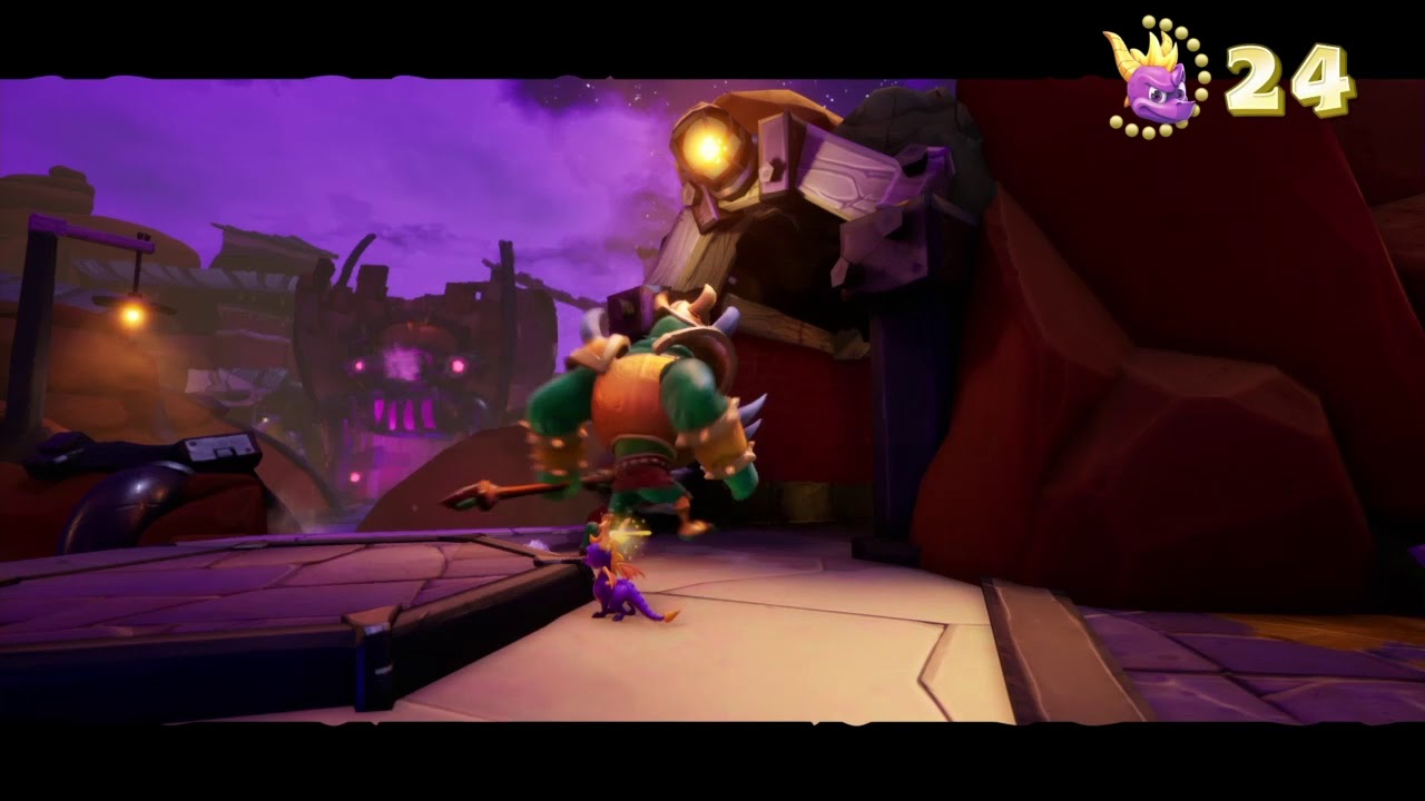 Spyro The Dragon- Gnasty Gnorc Perfect Skill Point+ Story ending - YouTube