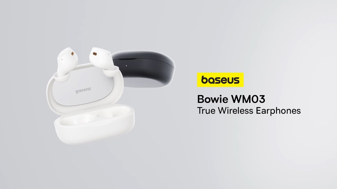 Baseus Bowie WM03 TWS Immersive Spatial Audio and Ultra Low Latency ...