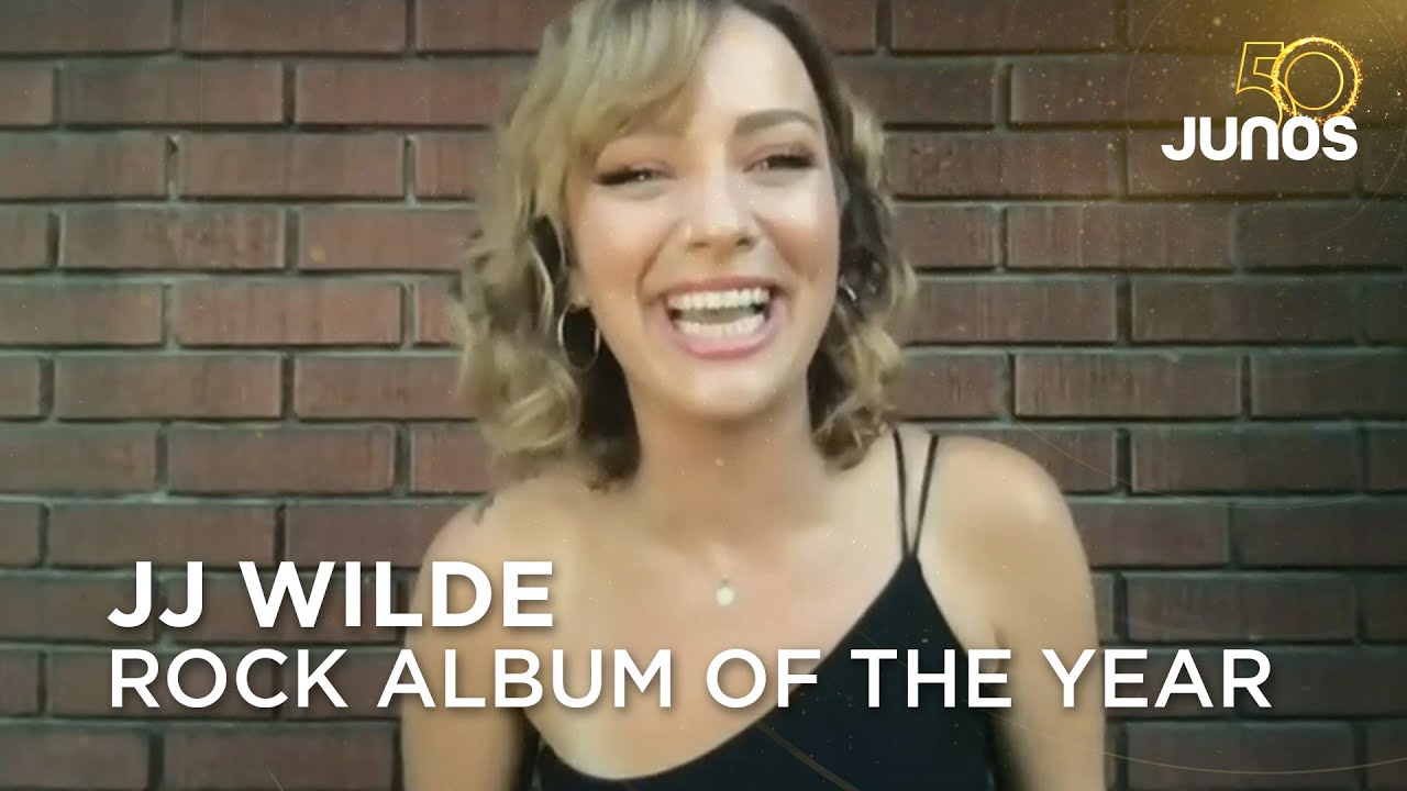 JJ Wilde wins for rock album of the year | Juno Awards 2021 - YouTube