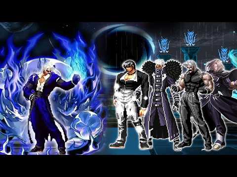 [Mugen KOF] Blue Valmer Rugal Lv 5 Vs White Flame Fighter Team