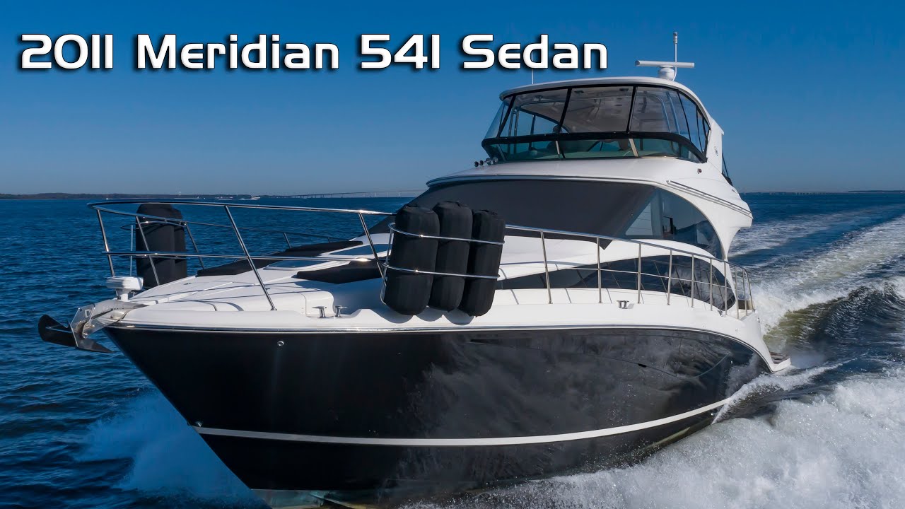 A Beautiful 2011 Meridian 541 Sedan Available Now - YouTube