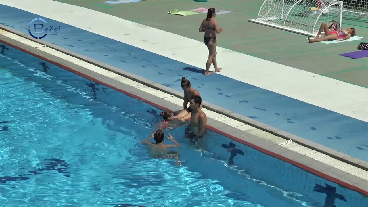 TV BEČEJ: Olimpijski bazen ovog leta u novom ruhu - YouTube
