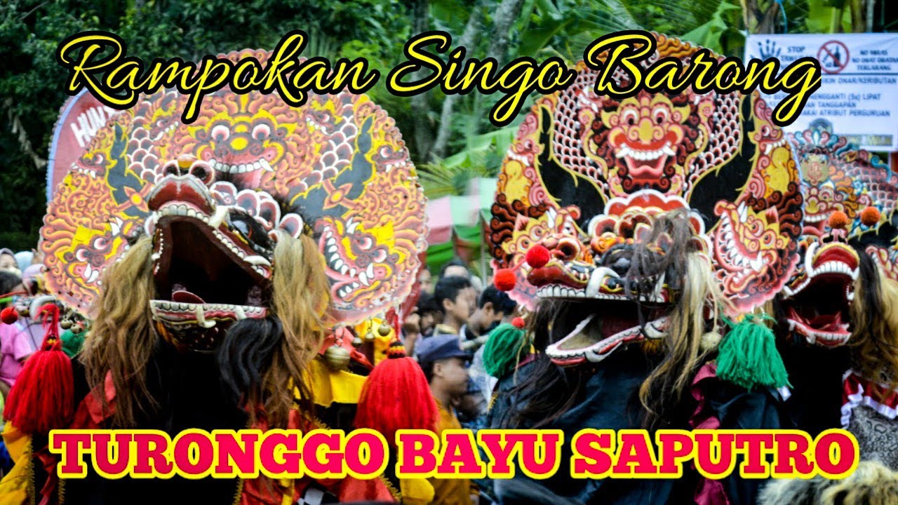 Rampokan Singo Barong Turonggo Bayu Saputro Live Kedawong Mojo Kediri ...