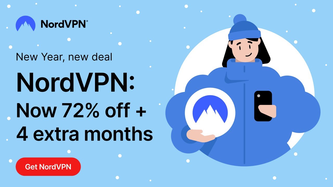 NordVPN New Year’s deal: 2-year plan at 72% off + 4 extra months 🎉 ...