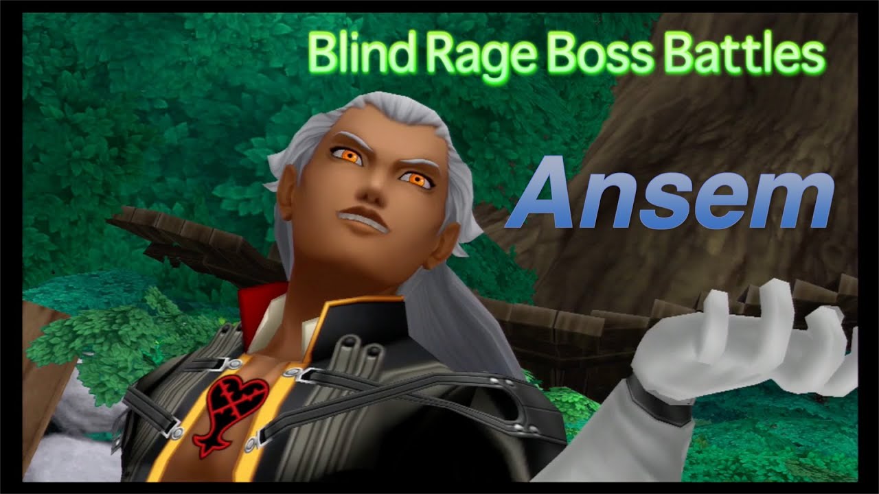 Blind Rage Kingdom Hearts Final Boss Ansem Part 1 - YouTube