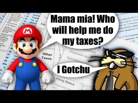 I Did Mario's Taxes for Him (Super Mario Tax Analysis)