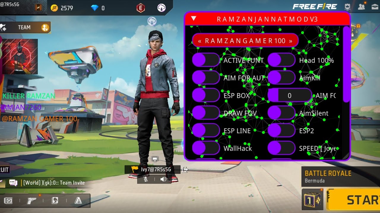 GRINGO XP V113 | OB48 FF HACK | FREE FIRE MOD MENU | GRINGO XP HACK | FF HACK - YouTube