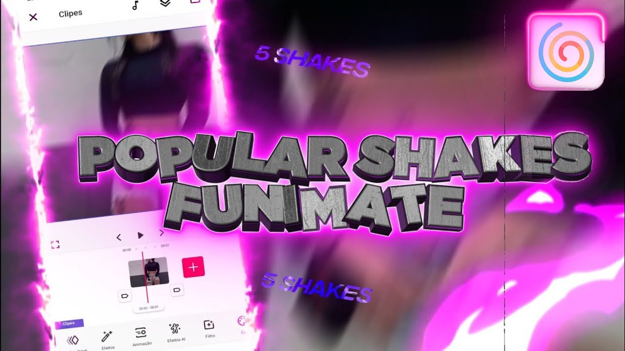 Como Fazer Shake De Pc Pelo Celular📱| Top 5 Popular Shakes Like Ae ( Android / Funimate ...
