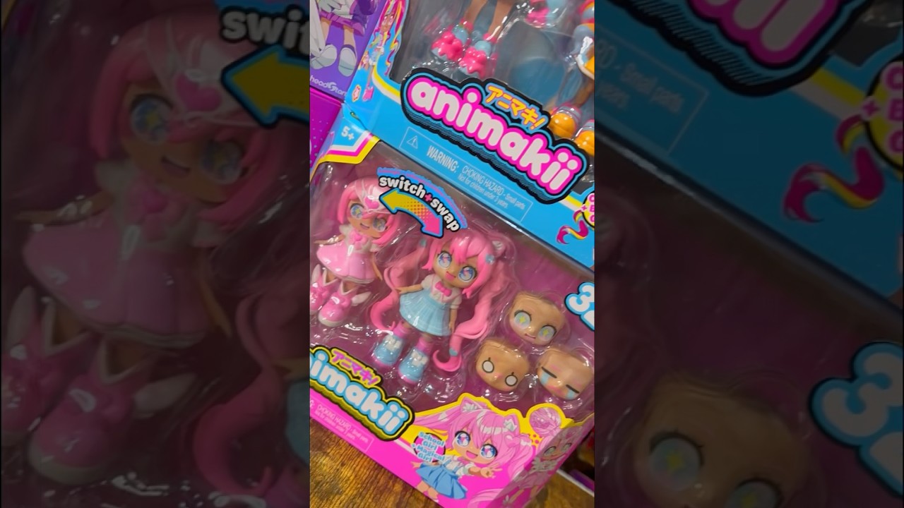 Customisable dolls?! SWITCH + SWAP NEW Animakii dolls 💖 ⁠@AnimakiiToys ...