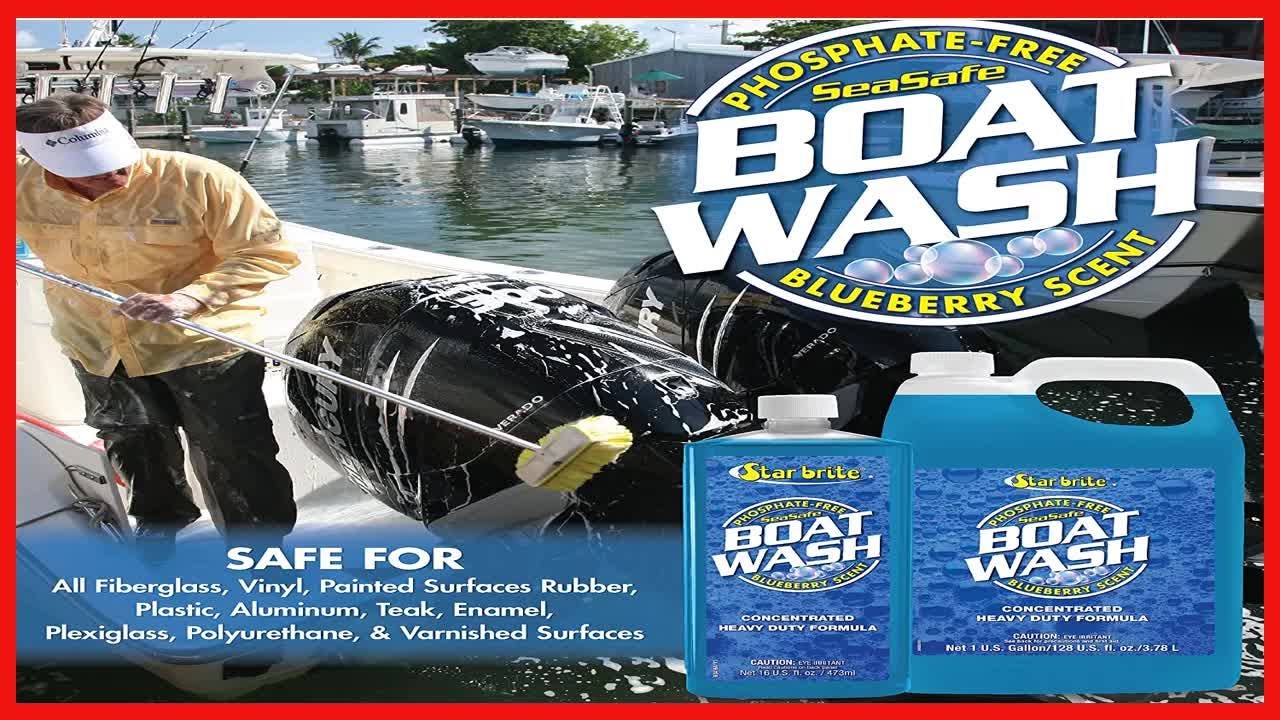 STAR BRITE Concentrated Boat Wash - 3 Capfuls Clean a 24' Boat - Multi ...
