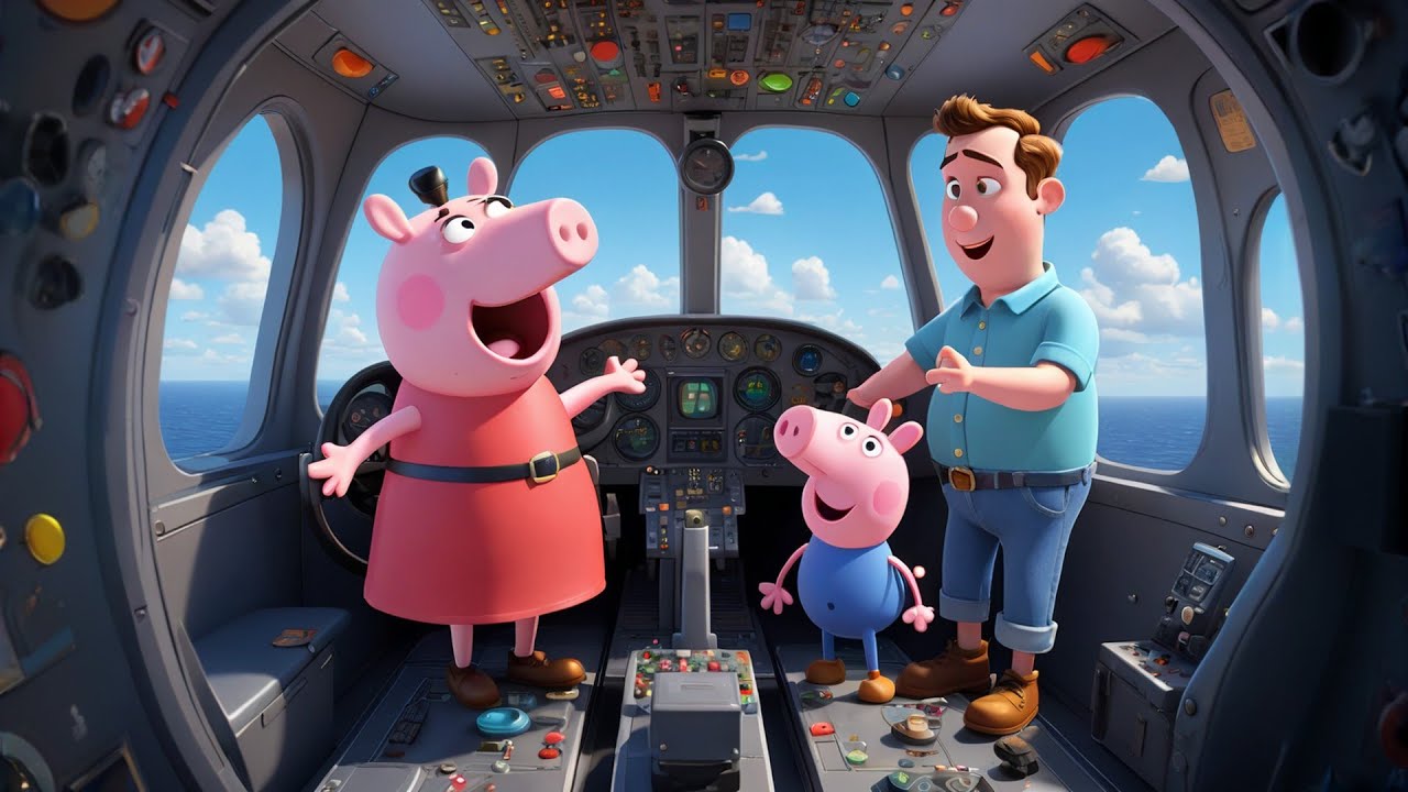Peppa's Airport Adventure&Peppa's Airport Adventure! ️ Peppa Pig Tales ...