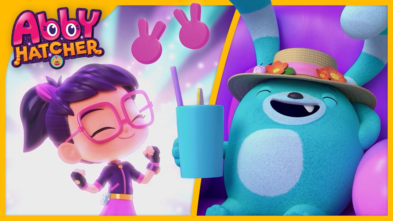 Curly Eats Super Jellies and MORE | Abby Hatcher Compilation | Cartoons ...