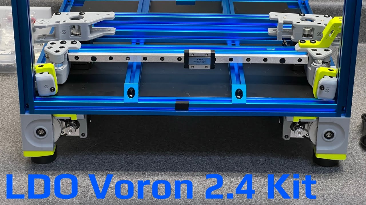 LDO Voron 2.4 Kit Hangout and Build (Part 4) - YouTube
