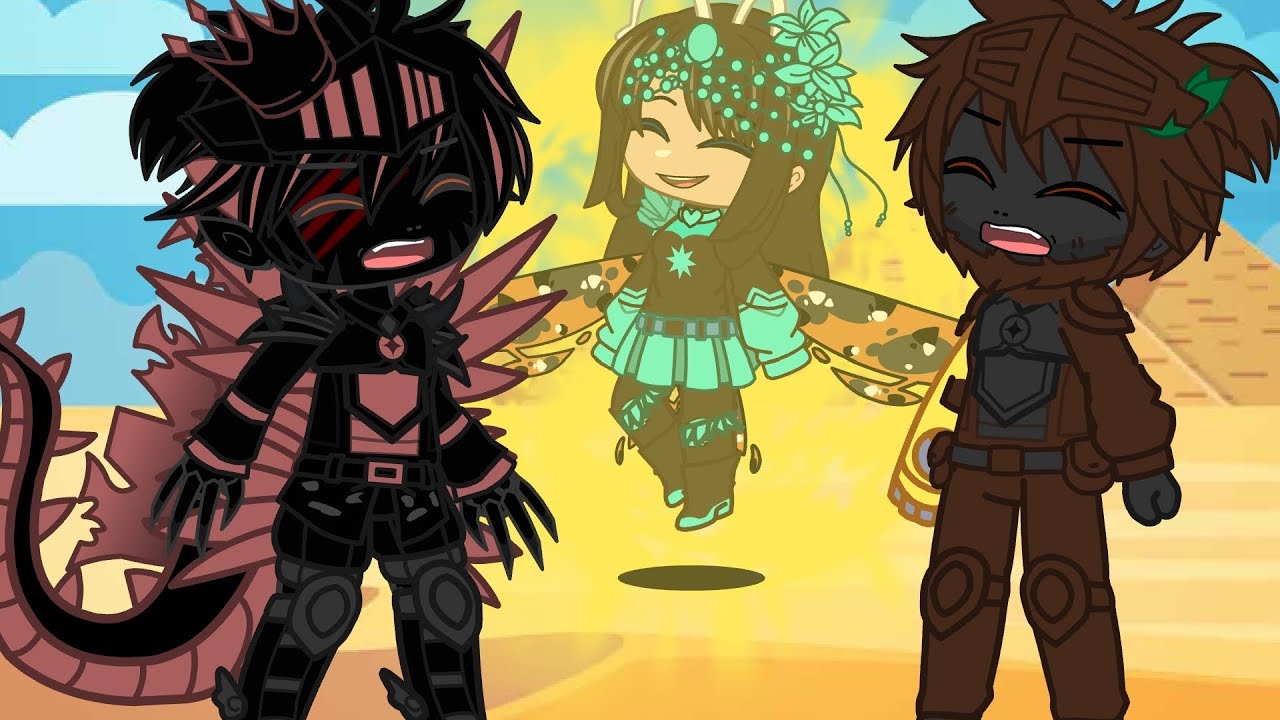 godzilla vs Kong Egipto versión gacha club (remake) - YouTube