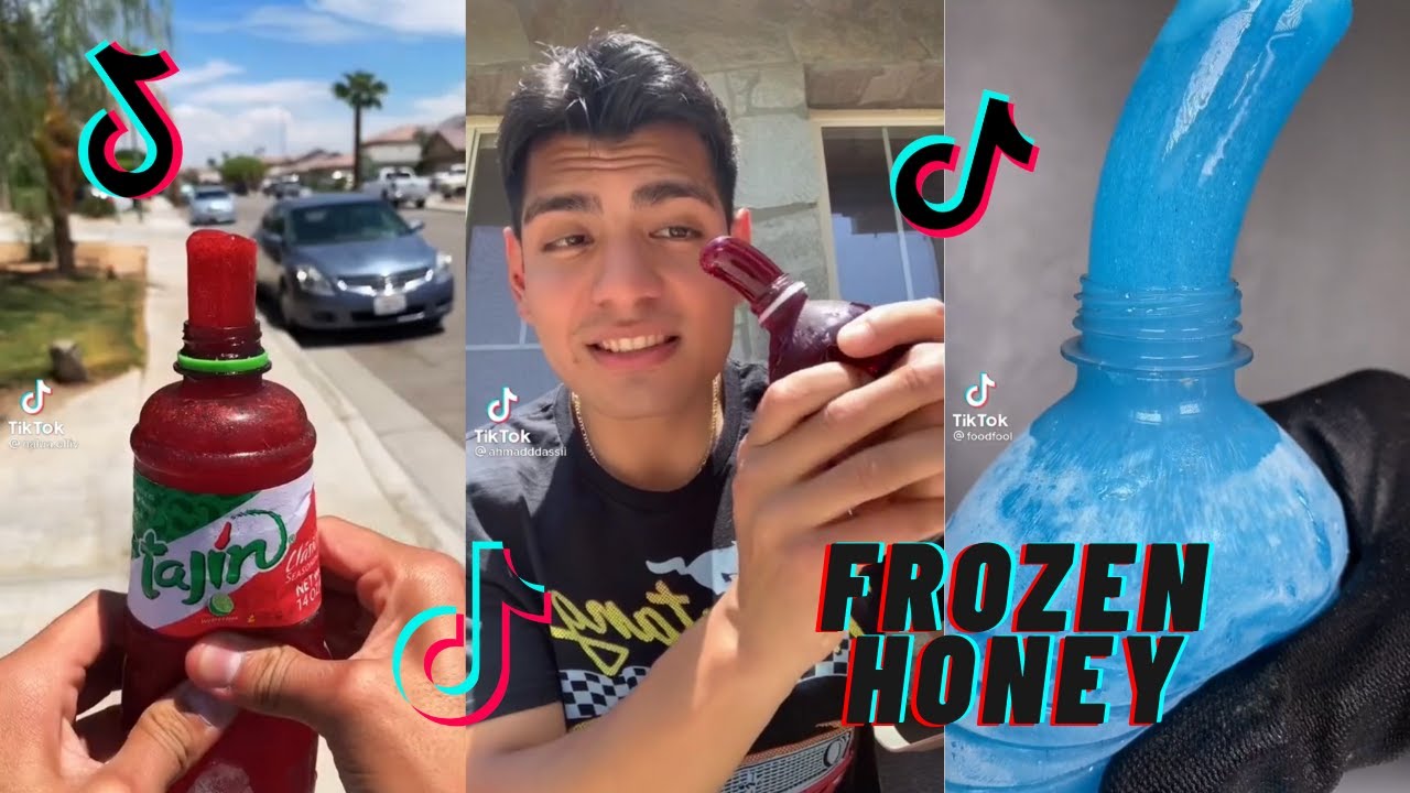 Frozen Honey TikTok Trend 2021 Honey Jelly Compilation - YouTube