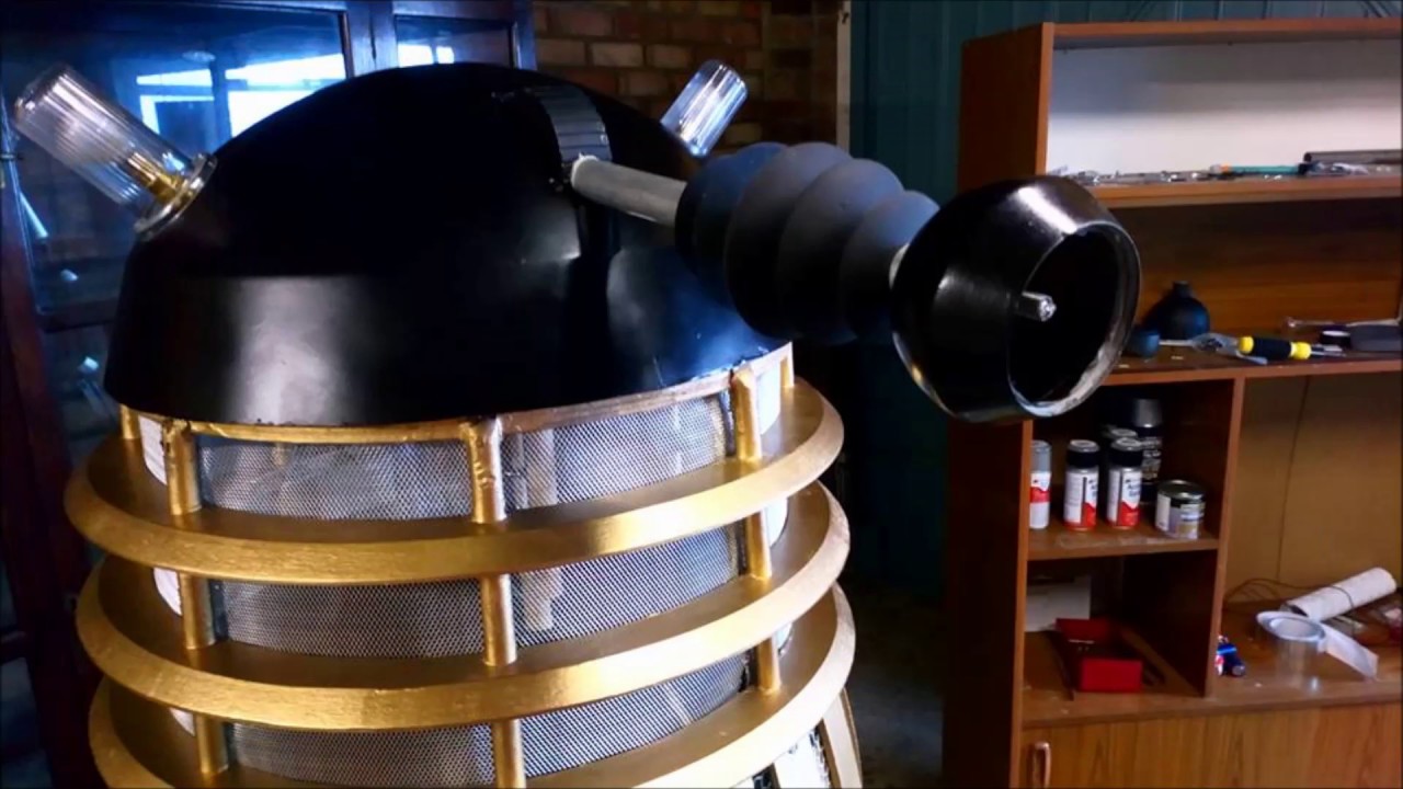 Full Size Dalek Build Slideshow - aka Dalek Bob - YouTube